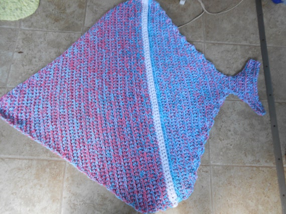 Crocheted Fun Fish Rug Teen / Baby / Bath / Laundry / Beach | Etsy