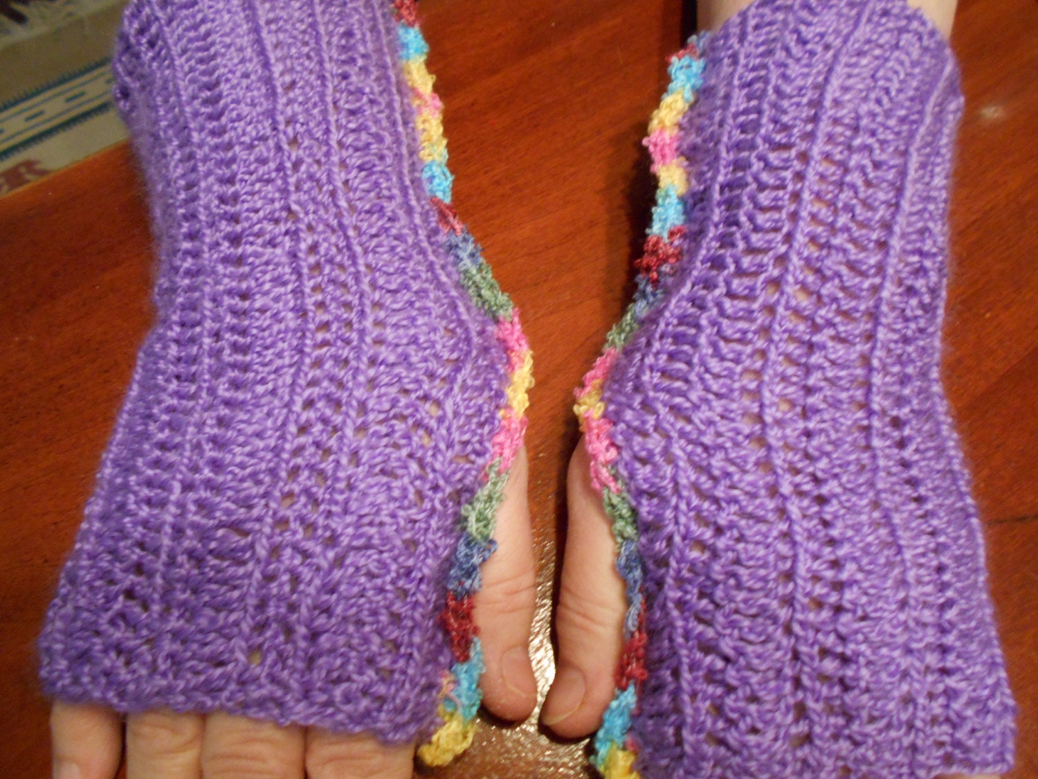 Spring Summer Fingerless Gloves - Etsy