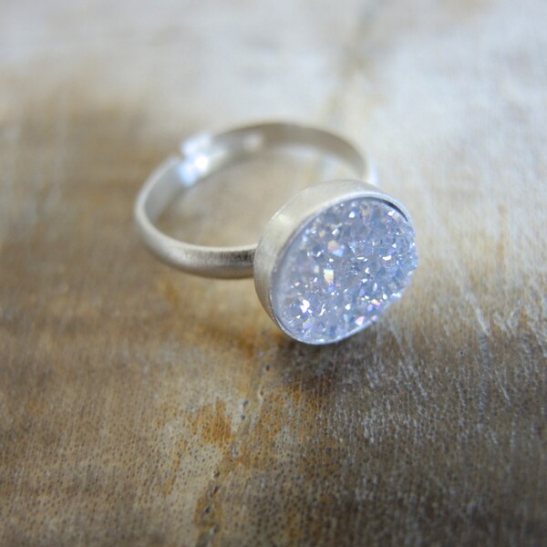 Druzy Ring - Etsy