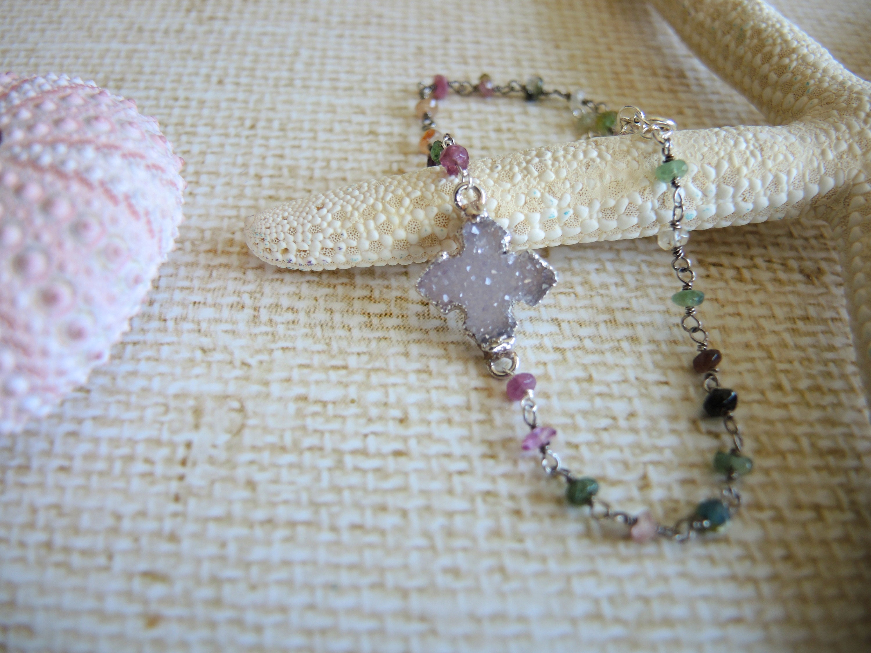 Druzy Bracelet, Lavender Purple Druzy, Sterling Silver Bracelet, Druzy ...