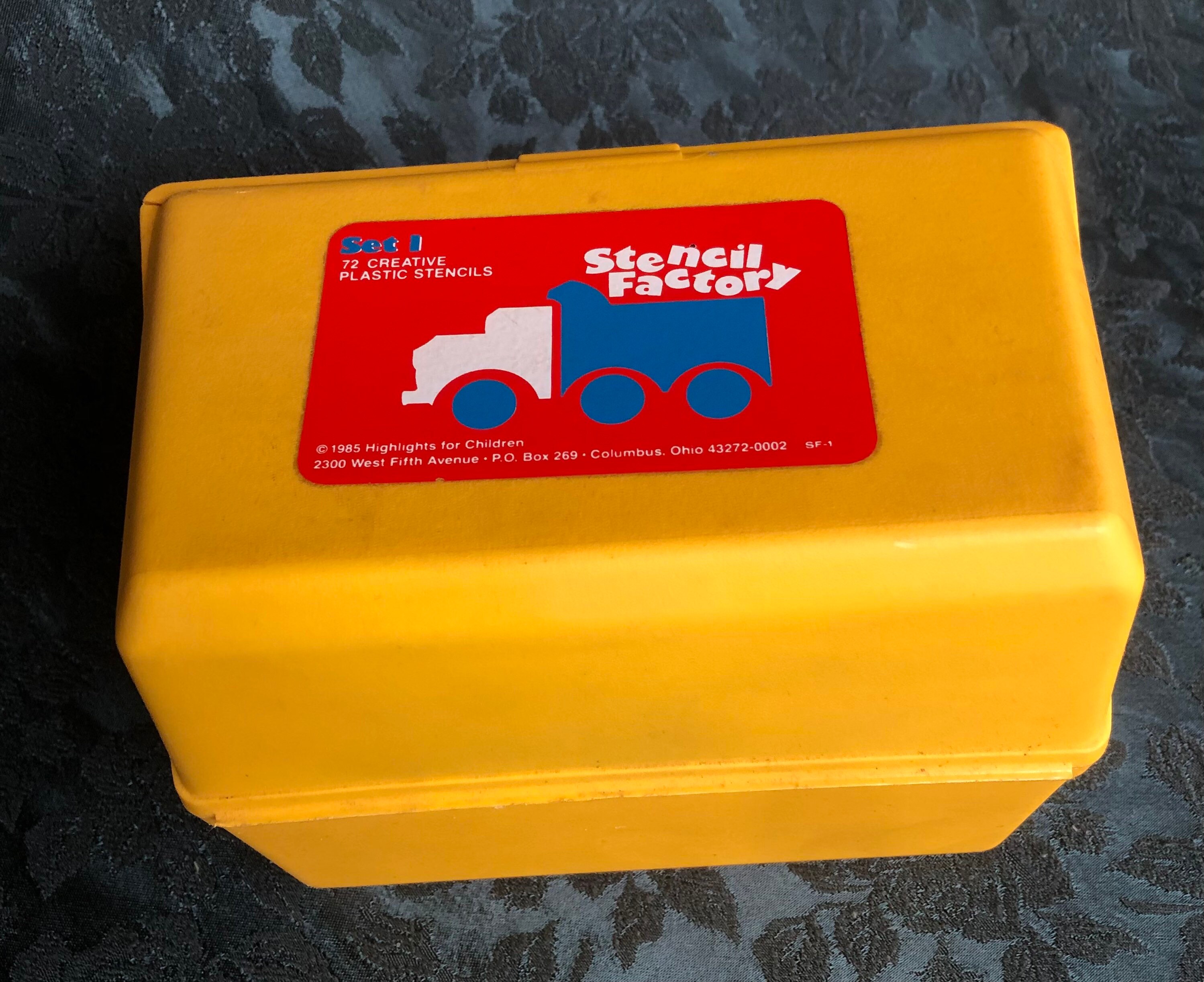 Vintage Stencil Factory 1985 Stencil File Box Kit - Etsy