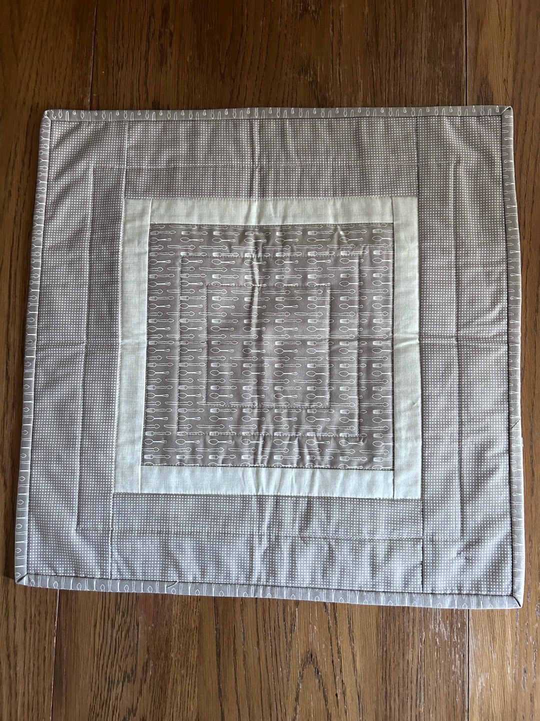 Reversible Square Table Topper - Etsy