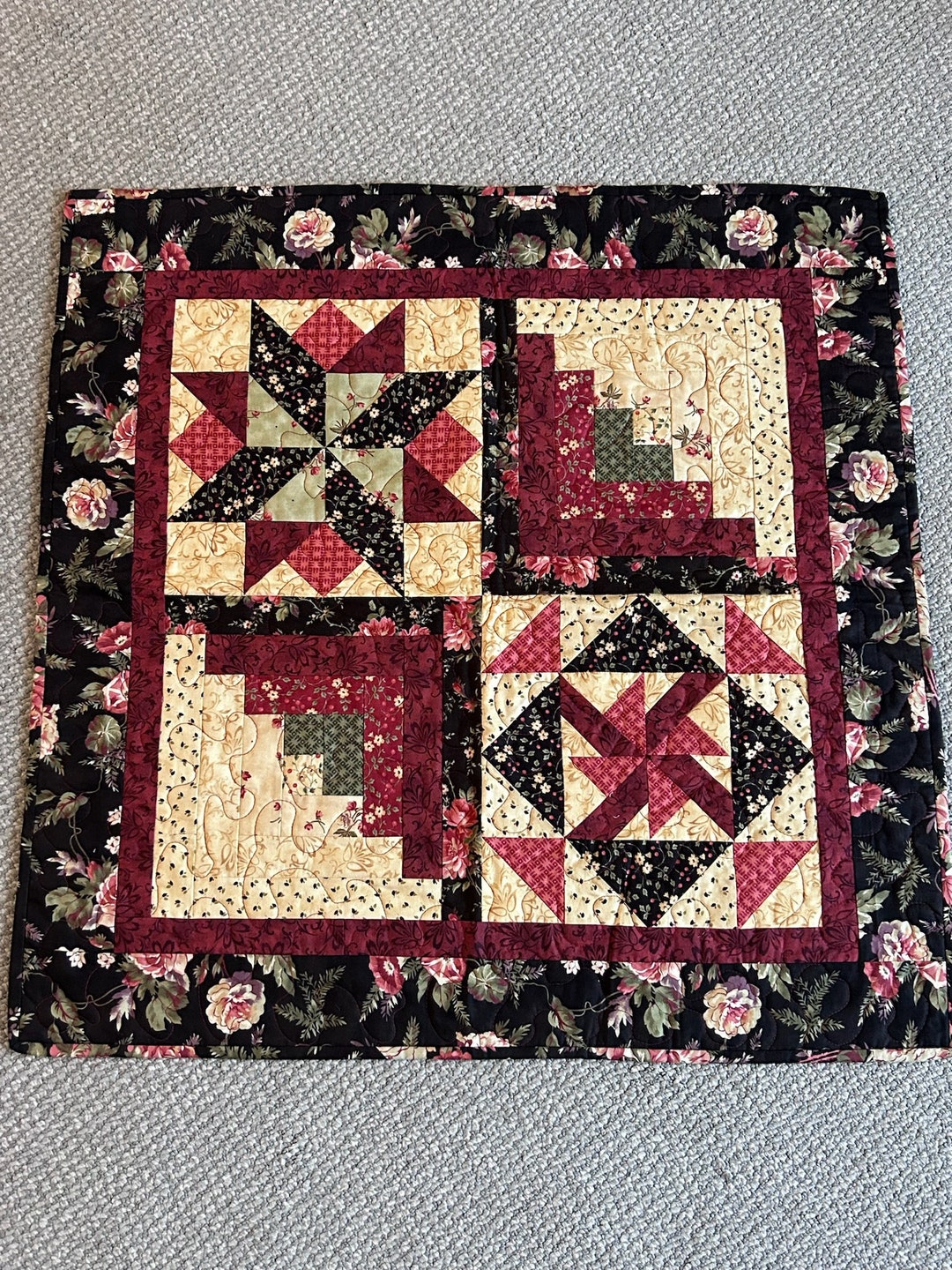 Mini Quilt/table Topper - Etsy