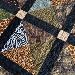 Take Me to the Jungle Kids Quilt - Etsy