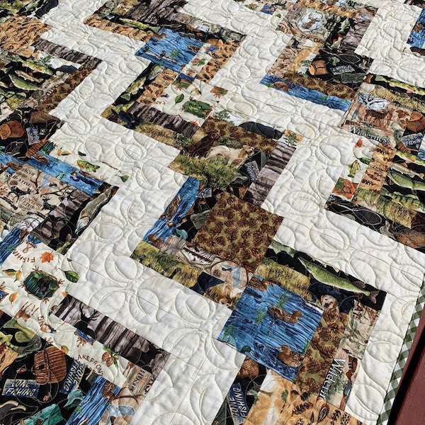 Hunting Quilt - Etsy