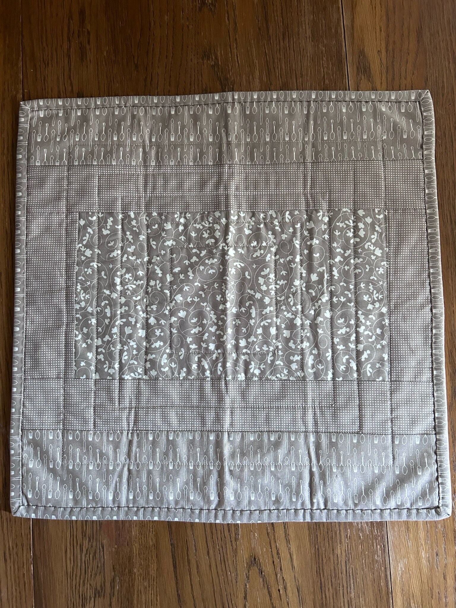 Reversible Square Table Topper - Etsy