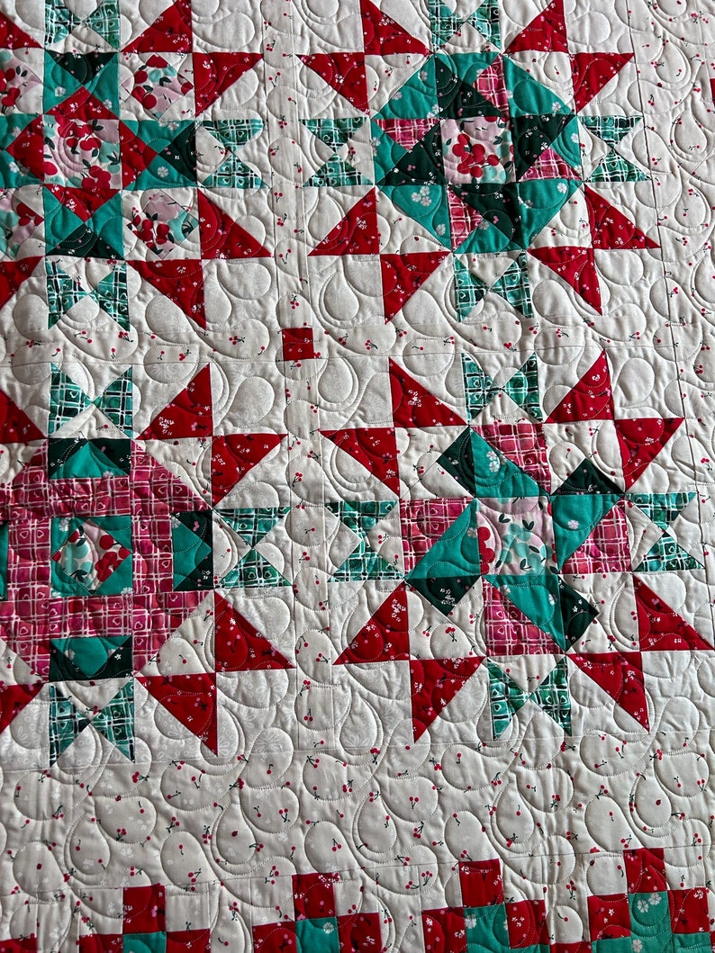 Cherry Jubilee Quilt - Etsy