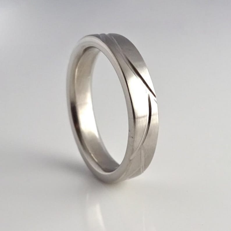 Fresh Tracks Ring | Mens Silver Mountain Band | Women Ski Ring - Etsy ...