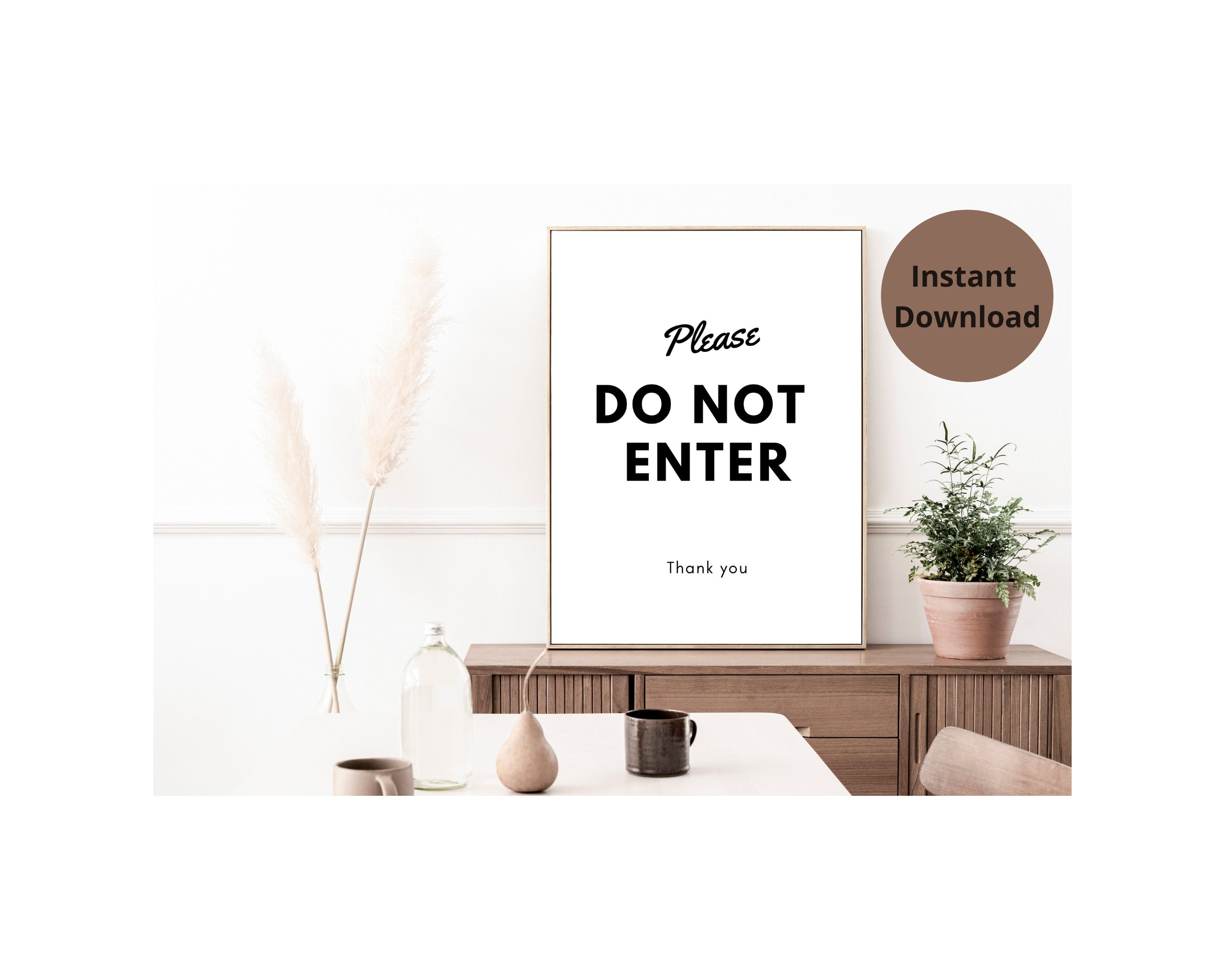 Please Do Not Enter Signs Digital Download - Etsy