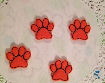 Paw Print Applique | Etsy