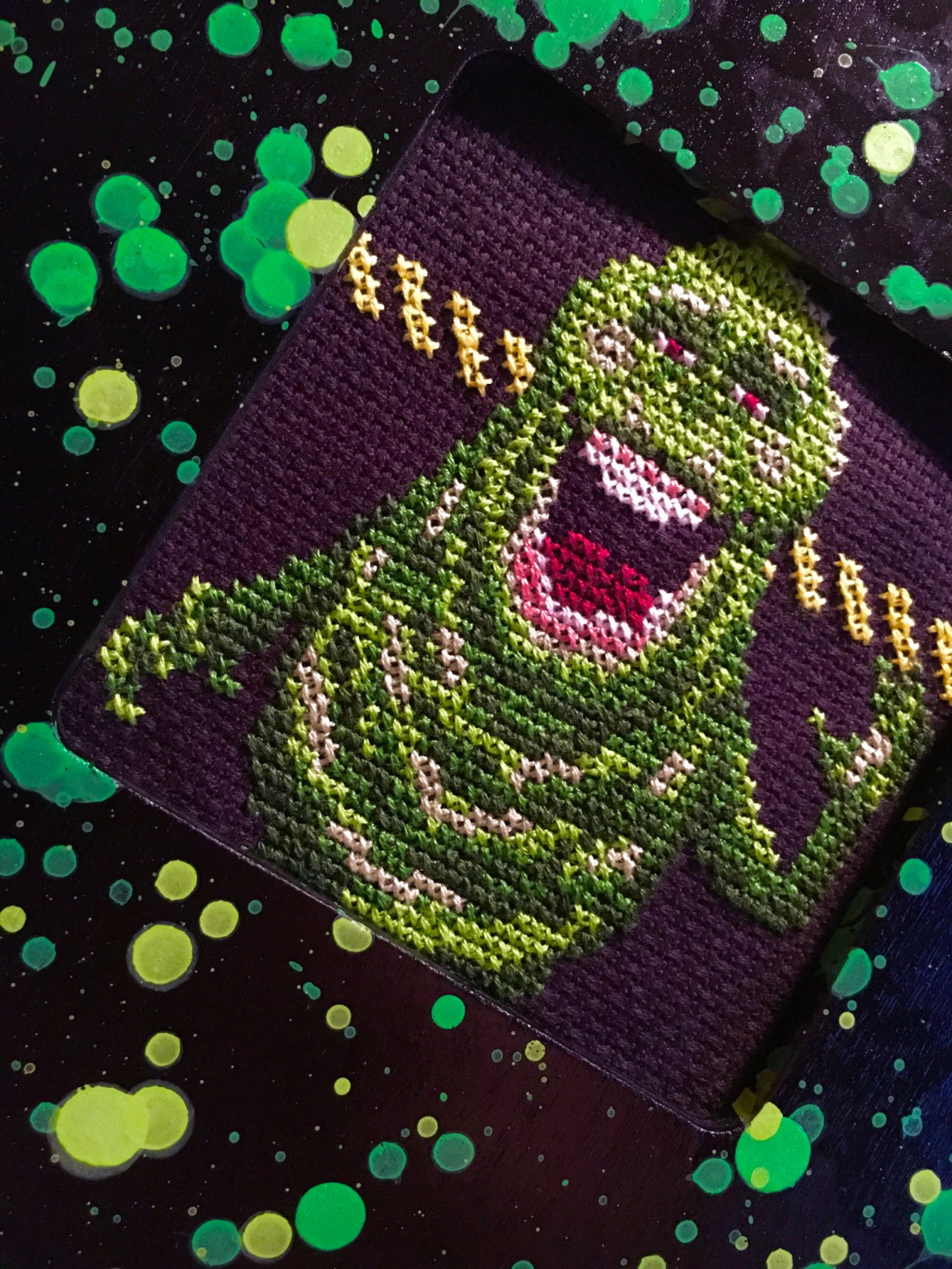 Ghostbusters Slimer Horror Art Horror Decor Horror - Etsy