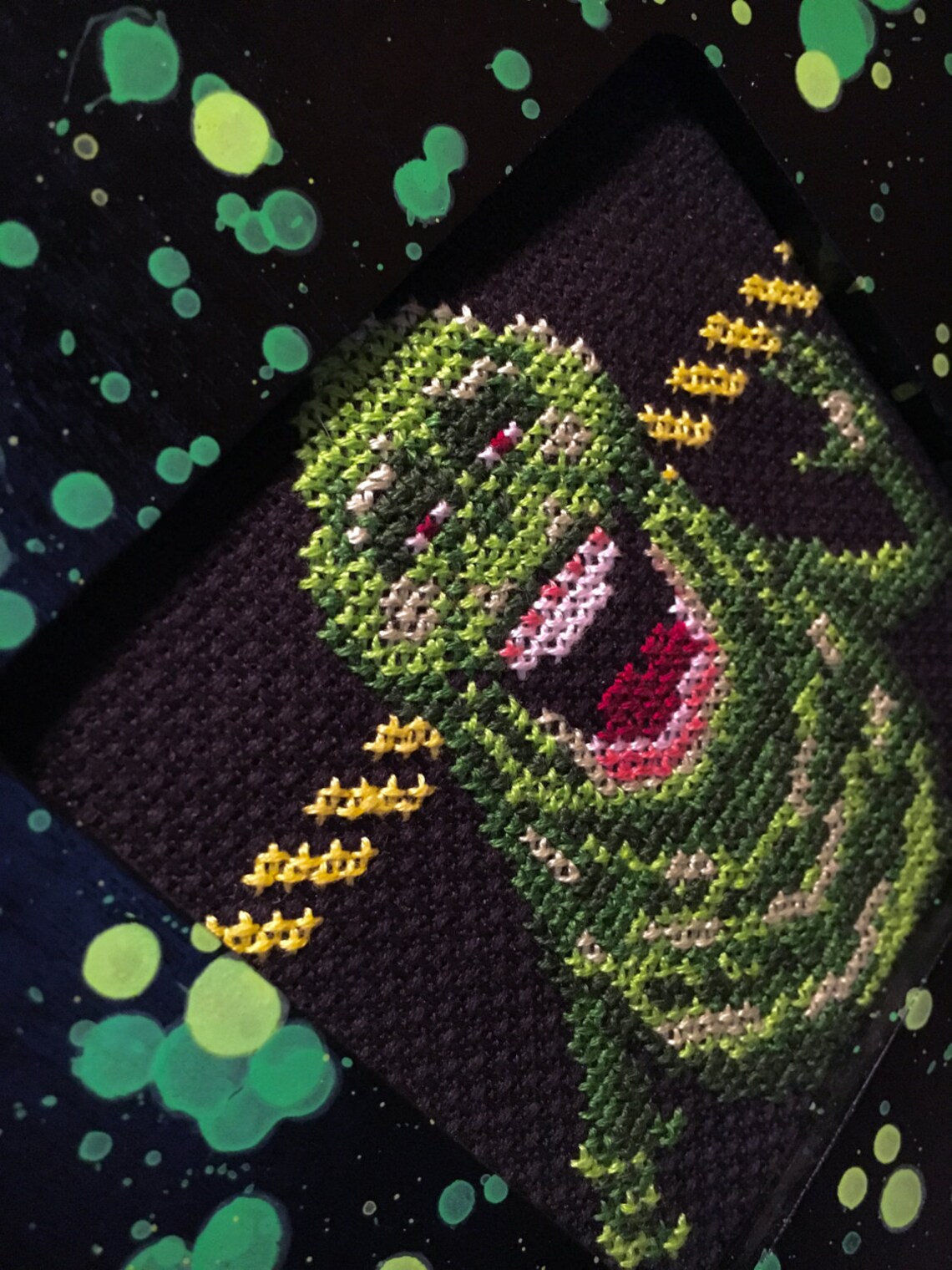 Ghostbusters Slimer Horror Art Horror Decor Horror | Etsy