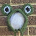 Newborn Frog Bonnet: Dark Olive Green Crochet Baby Costume - Etsy