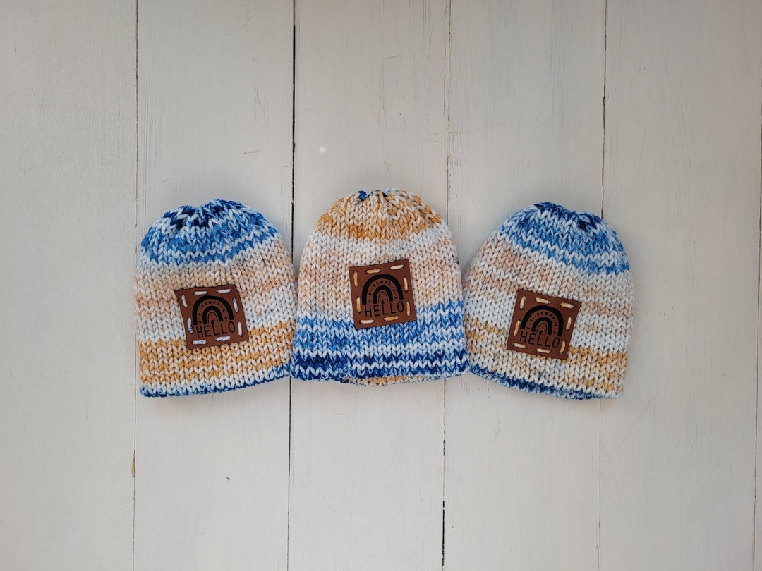 Boy Hello Baby Hat, Boy Winter Baby Hat, Baby Hat, Hello World Baby ... Boy Hello Baby Hat, Boy Winter Baby Hat, Baby Hat, Hello World Baby ...