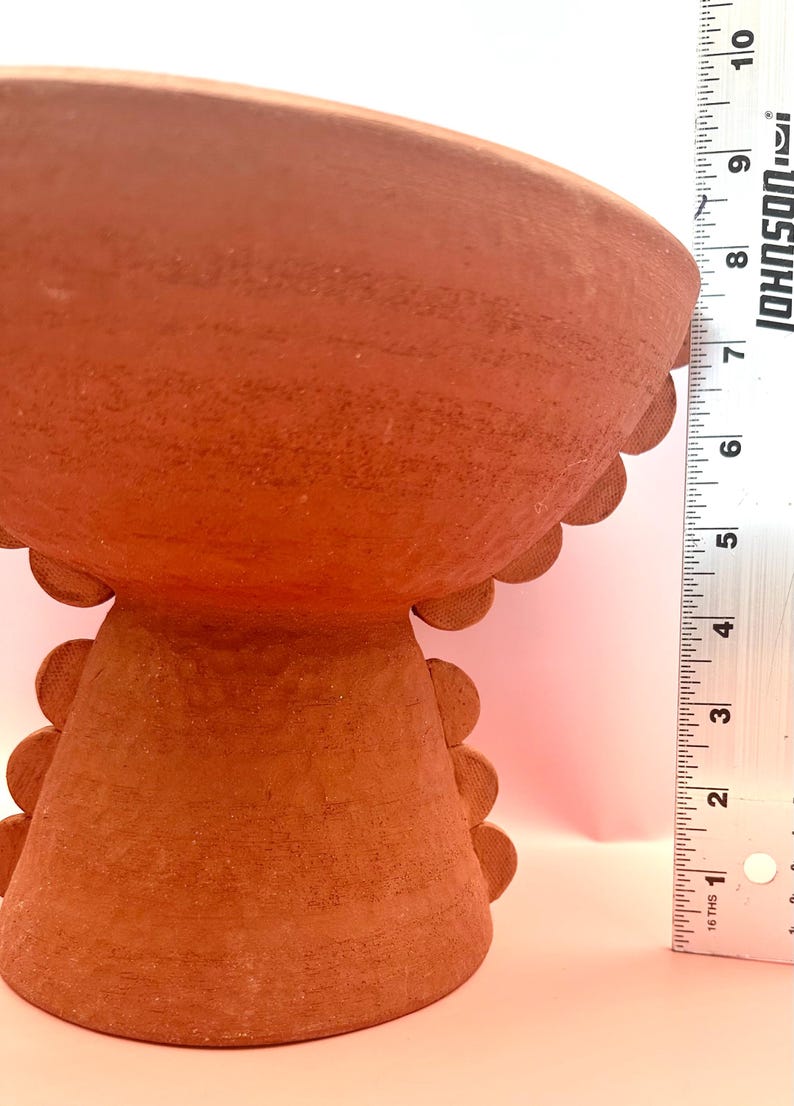 Handmade Ceramic Pedestal Bowl - Etsy