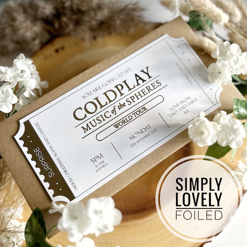 Coldplay - Etsy UK