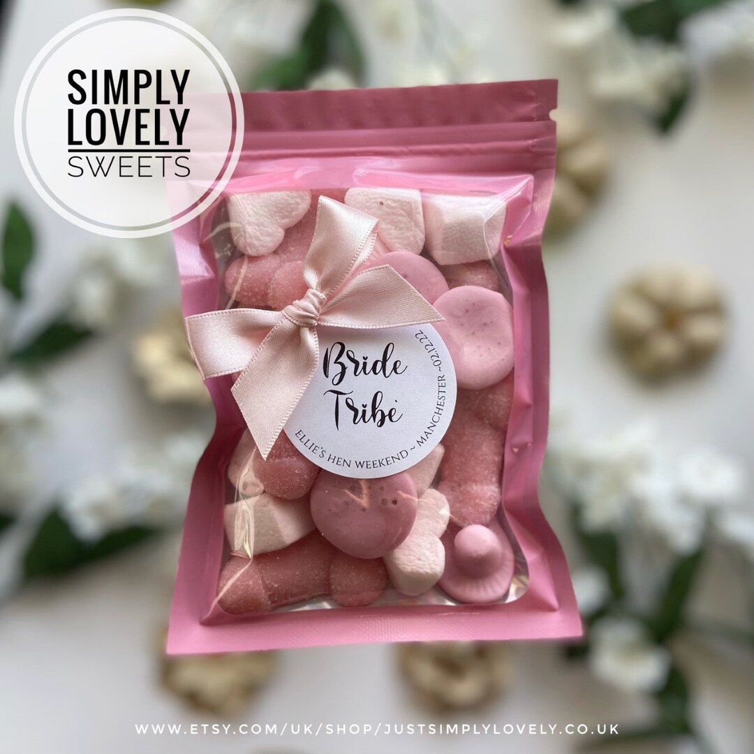 Rude Bride Tribe Willie Sweets Hen Party Favours Hen Do Hen Party Bags ...