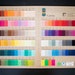Scheepjes Catona Shade Card, Color Palette, Color Chart, Handy Cotton ...