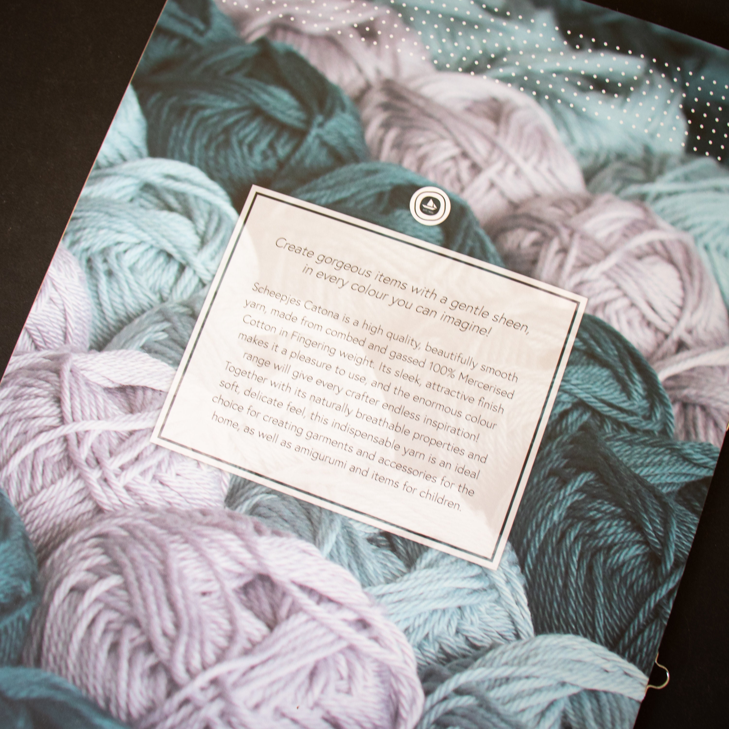 Scheepjes Catona Shade Card, Color Palette, Color Chart, Handy Cotton ...