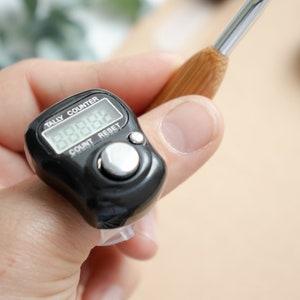Digital Row Counter for Knitting and Crochet, Tally Counter, Tracker ...