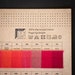 Scheepjes Catona Shade Card Color Palette Color Chart Handy - Etsy