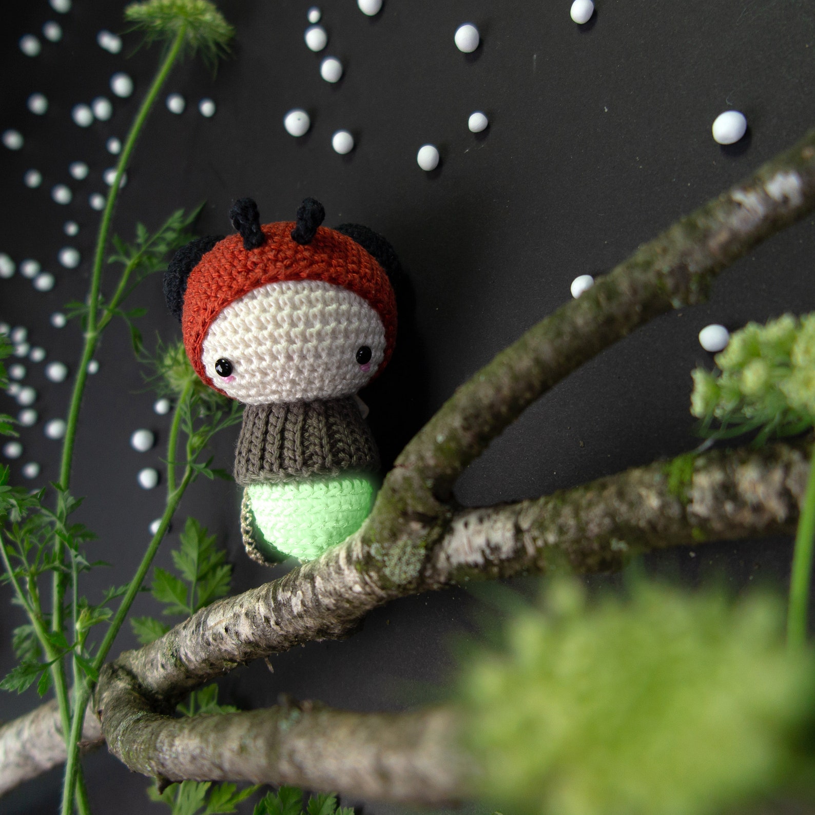 Crochet Pattern Lalylala FIREFLY Amigurumi Diy Glowworm - Etsy