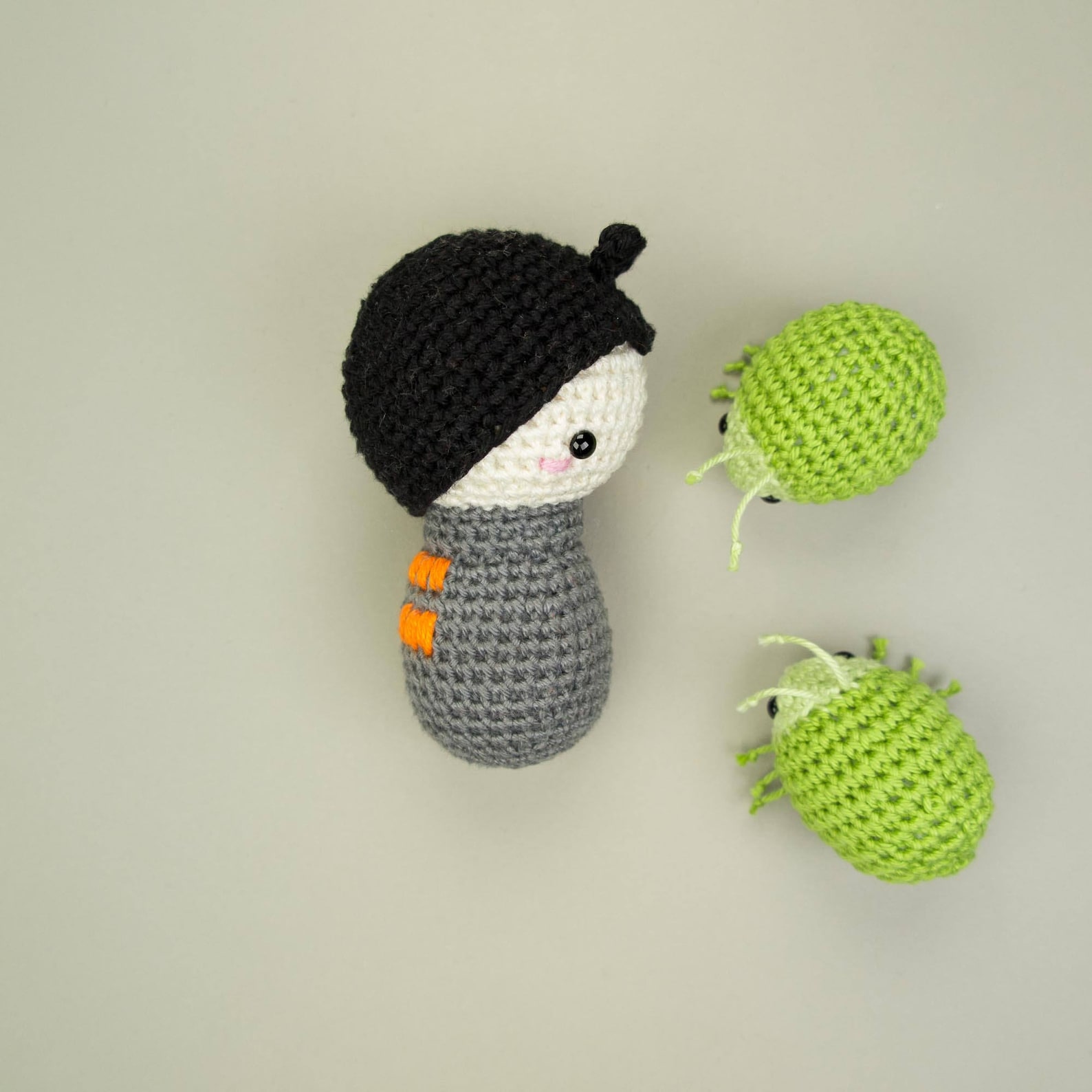 Crochet Pattern Lalylala LADYBIRD / LADYBUG Amigurumi Diy • Beetle ...