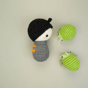 Crochet Pattern Lalylala LADYBIRD / LADYBUG Amigurumi Diy • Beetle ...
