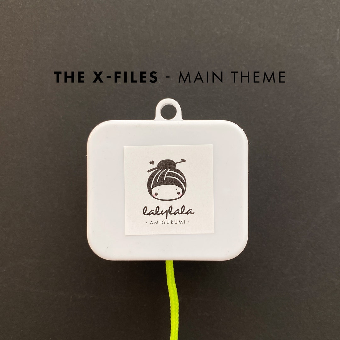 The X-files Main Title Theme Music Box for Mystery and Sci-fi Fans ...