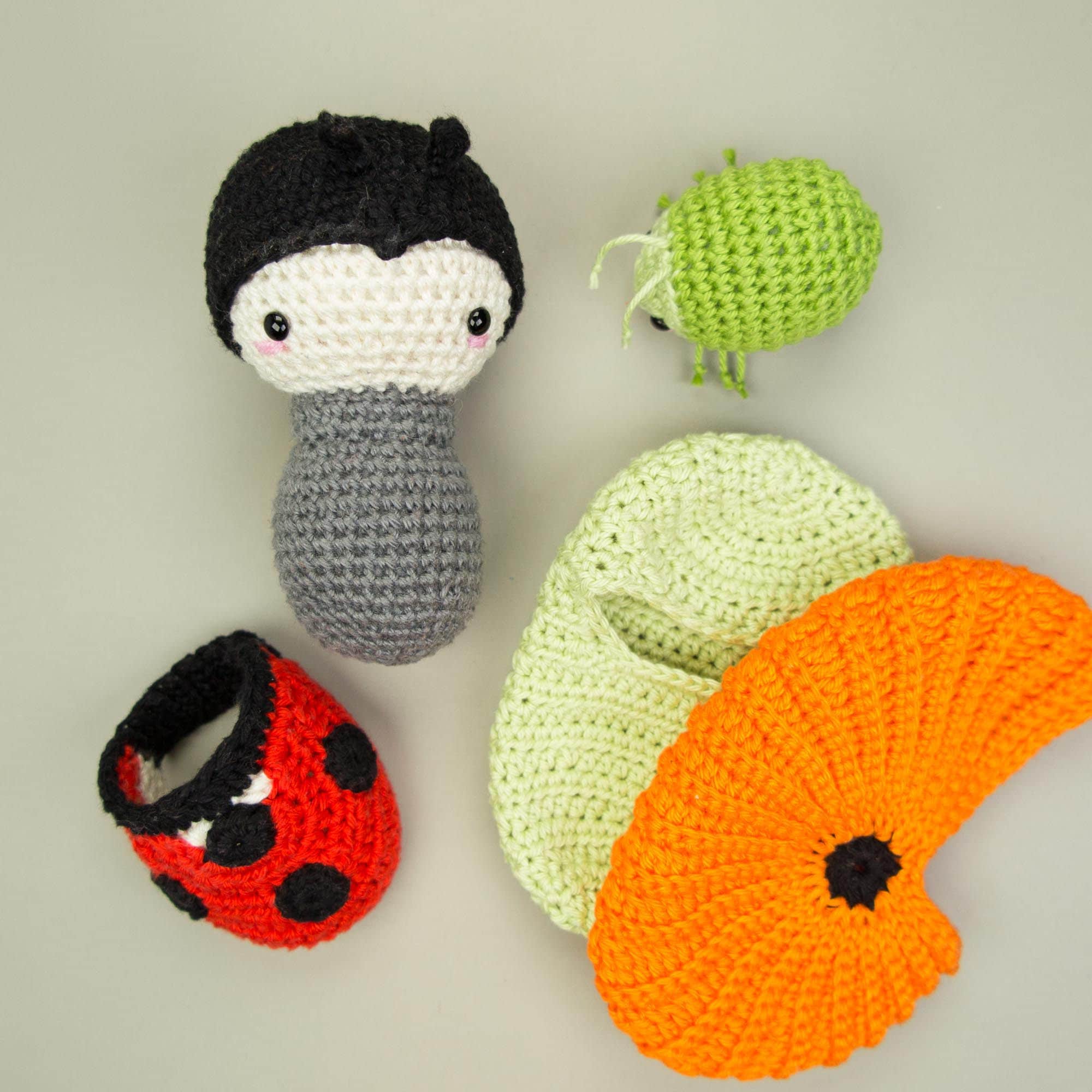 Crochet Pattern Lalylala LADYBIRD / LADYBUG Amigurumi Diy • Beetle ...