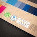 Scheepjes Catona Shade Card, Color Palette, Color Chart, Handy Cotton ...