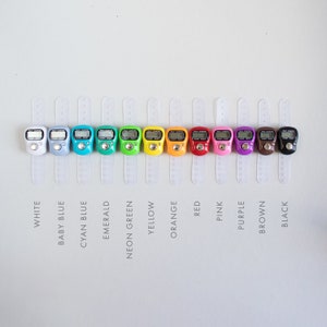 Digital Row Counter for Knitting and Crochet, Tally Counter, Tracker ...