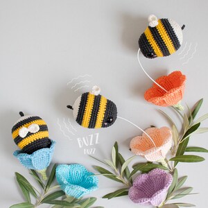 Crochet Kit Buzzing Bumble Bee, Vibrating Sensory Toy - Lalylala ...