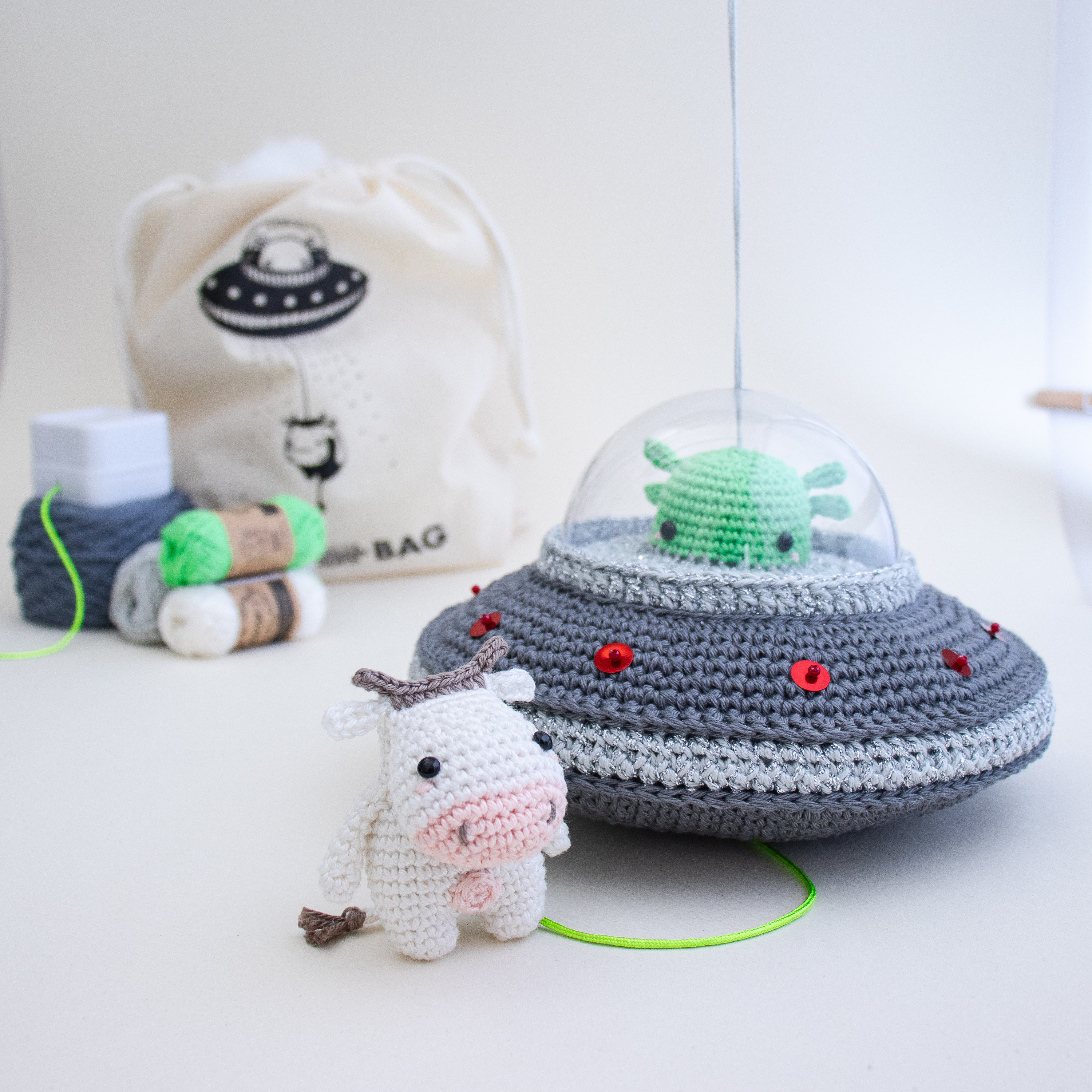 Crochet Pattern Lalylala UFO / Flying Saucer Amigurumi Diy - Etsy Canada