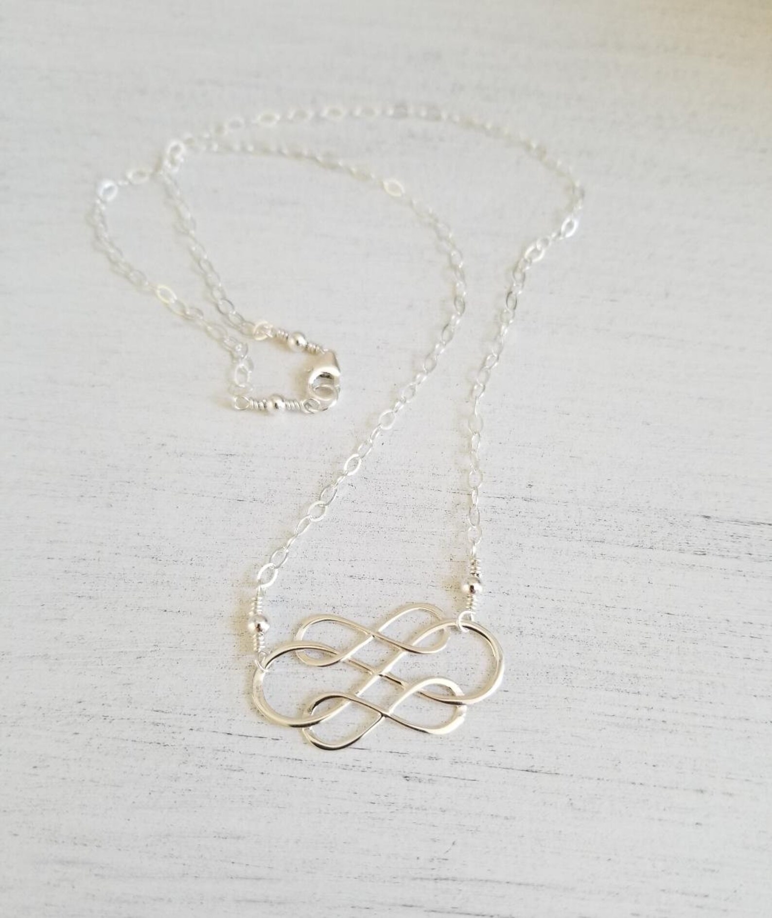 Infinity Necklace Gift for Best Friend Everyday Necklace - Etsy