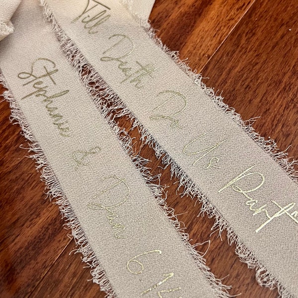 Wedding Ribbon - Etsy