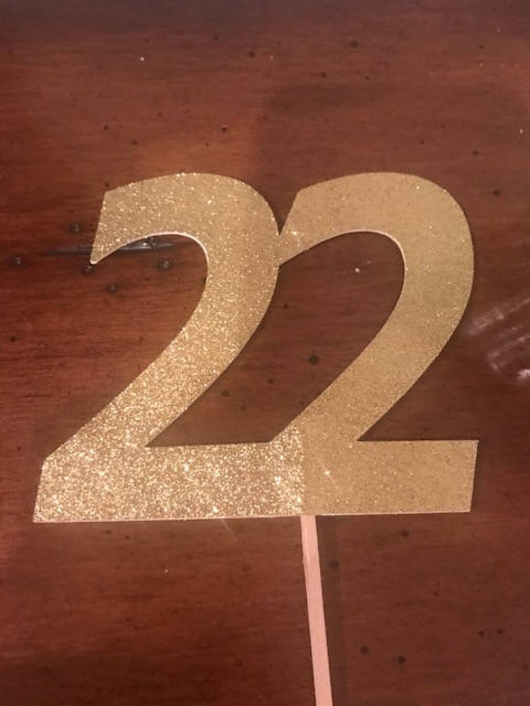 Number Cake Topper Customized - Etsy