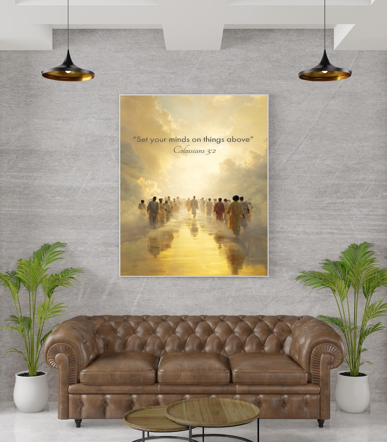 Seek First the Kingdom of God Printable Wall Art | Christian Wall Art ...