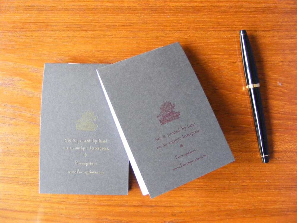 Pi Pie Letterpress Notepad - Etsy