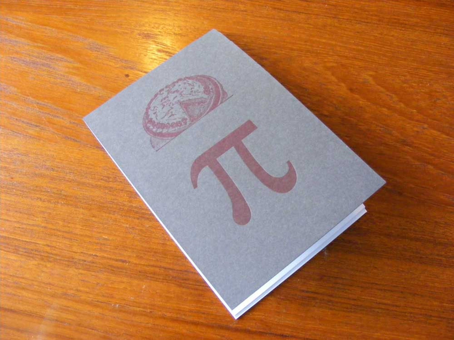 Pi Pie Letterpress Notepad - Etsy
