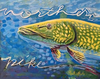 Yellowtail Snapper Acrylic Painting Canvas 20 X 24 Inches - Etsy