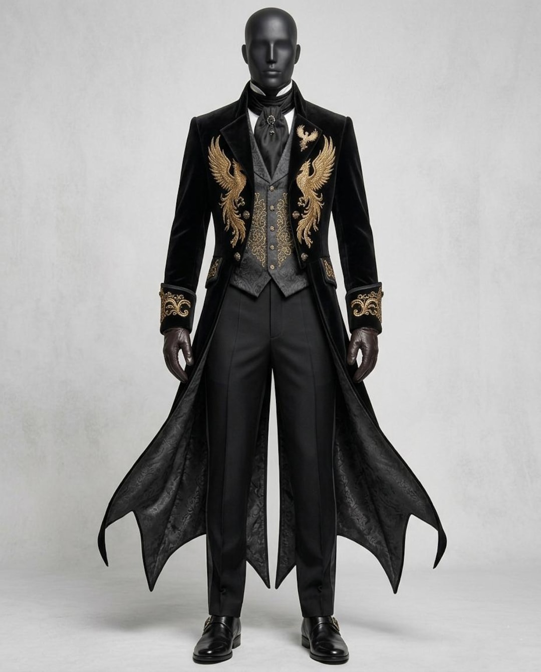 Gothic Victorian Men’s Tailcoat Suit – Dark Academia Clothing ...