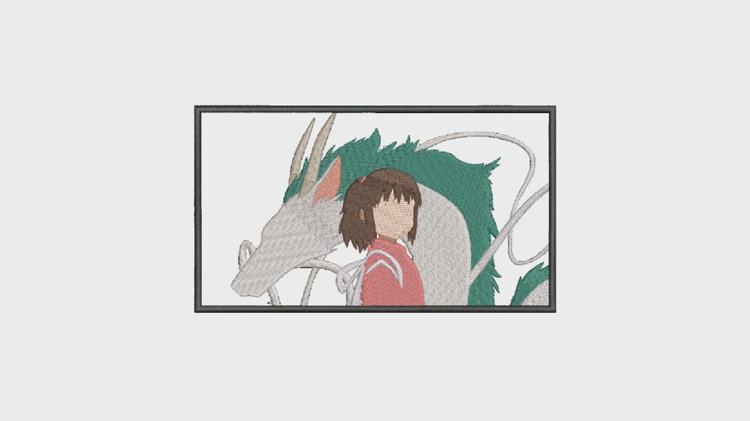 Anime Embroidery Design, Fan Art Machine File (instant Download) - Etsy