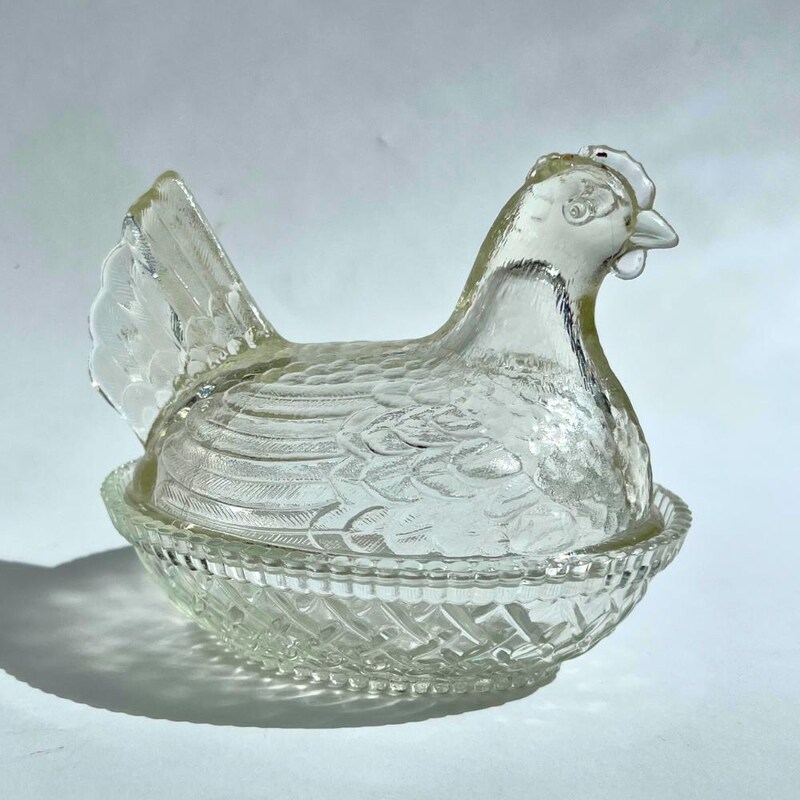 Glass Chicken - Etsy