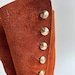 Moccasins With 10 Side Buttons Handmade Leather Vintage - Etsy