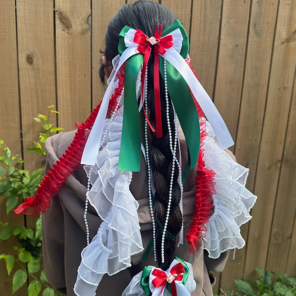 Christmas. Hairbows - Etsy