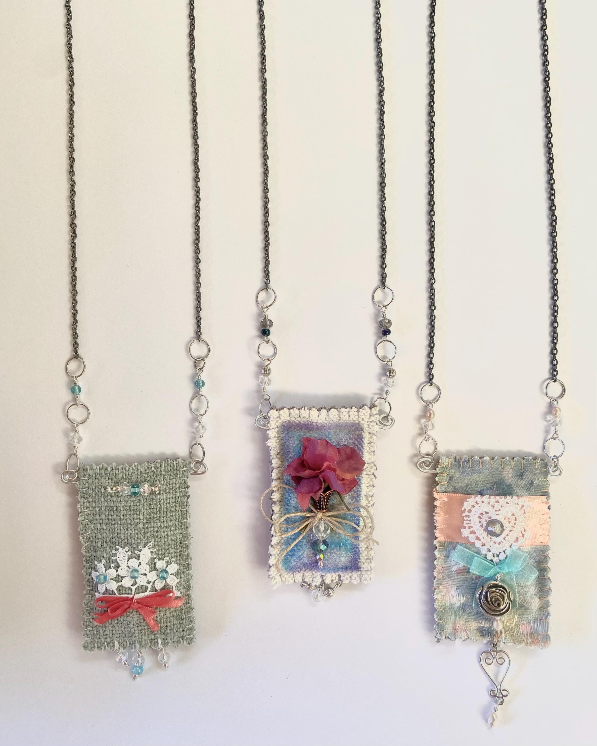 Flowers Necklace Boho Tribal Style Bohemian Mom Bogo Ethnic Good Vibes ...