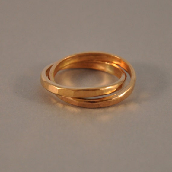 Items similar to The Interlock Ring in 14k Gold Filled on Etsy
