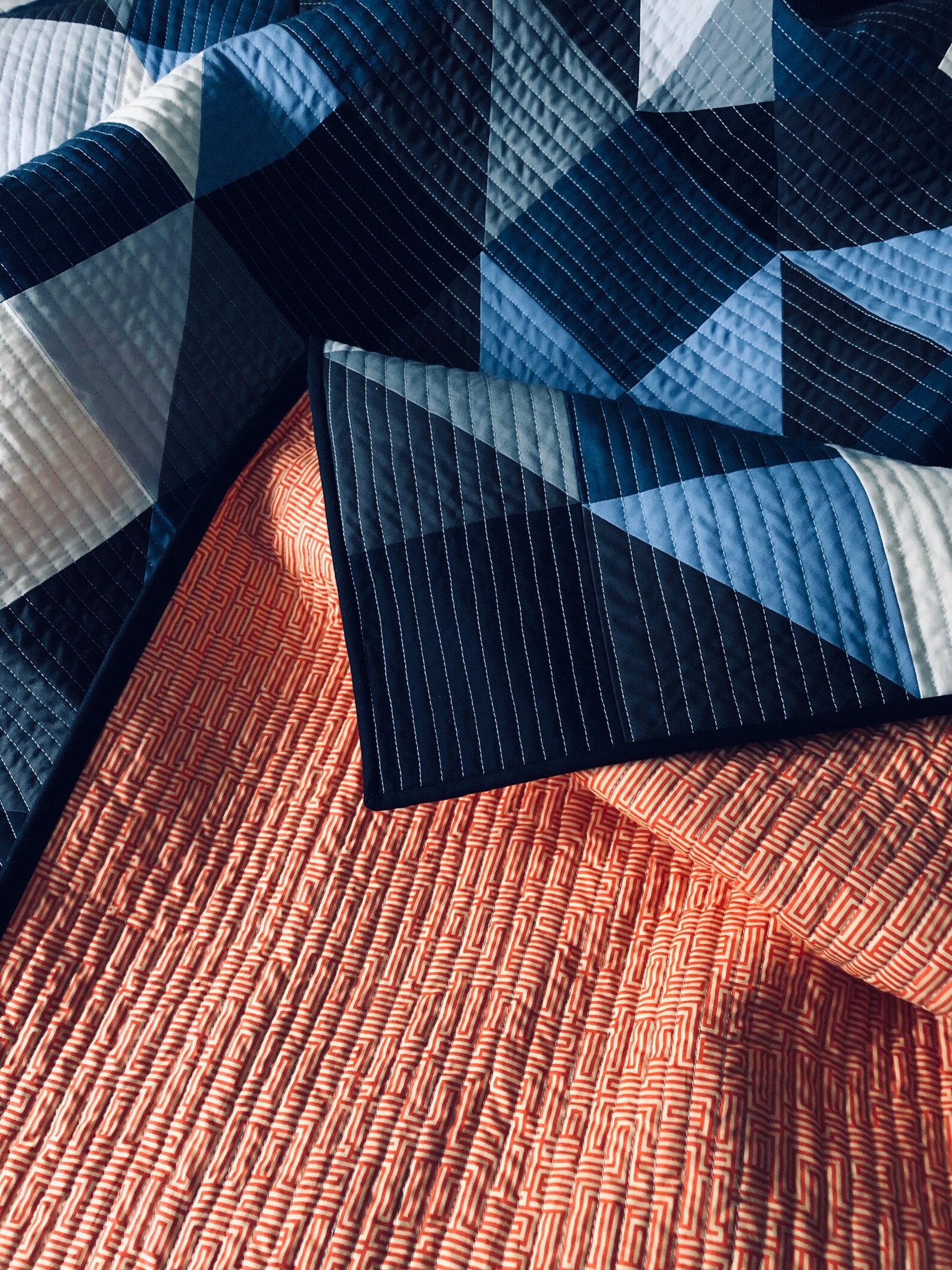 Modern Quilt Patterns, PDF Quilt Patterns, Geometric Quilt Patterns ...