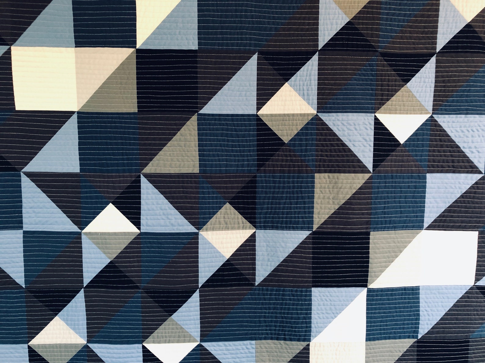 Modern Quilt Patterns PDF Quilt Patterns Geometric Quilt | Etsy